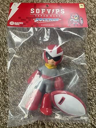 Amazon.co.jp: sofvips Mega Man Blues Soft Vinyl TP : Toys & Games