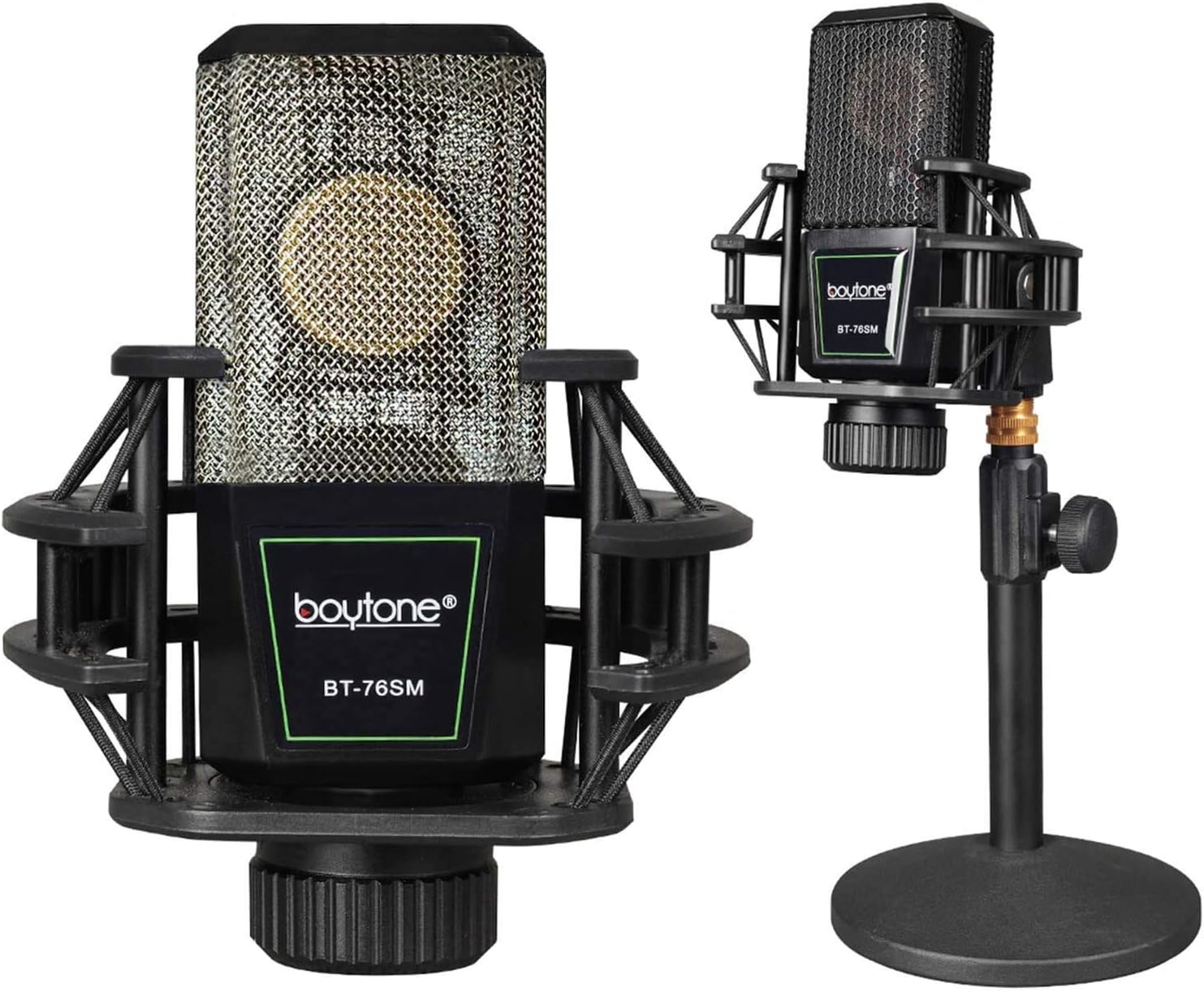 Amazon.com: Boytone, Professional Cardioid Studio Recording Mic 34mm ...