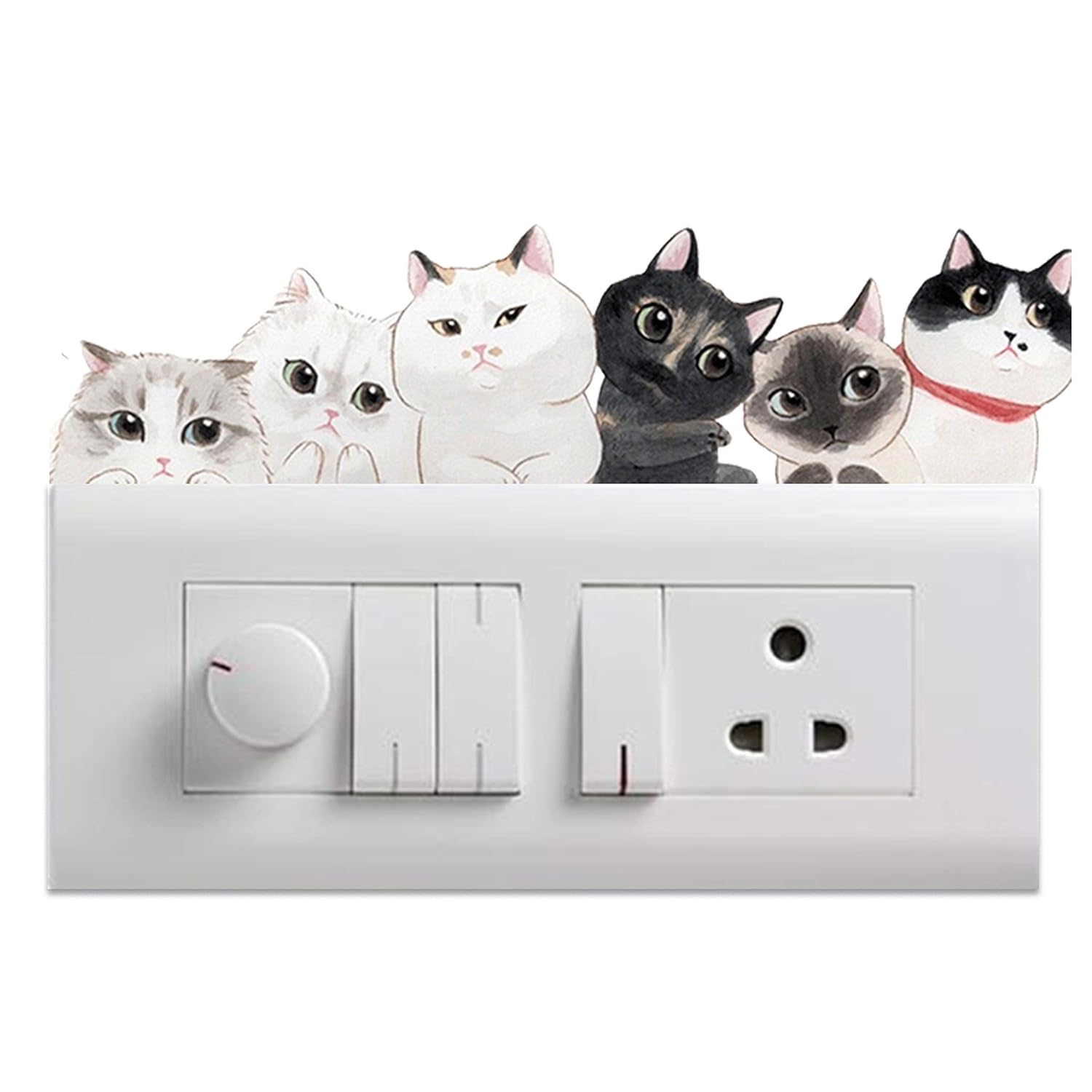 Switch Board Stickers/Cute Animals sticlers/cat Stickers/Light Switch ...