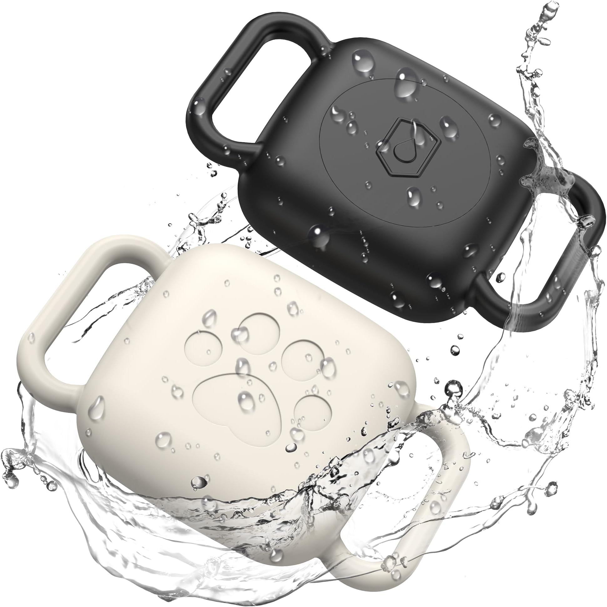 Amazon.com: Dog Collar Holder for Tile Mate 2024, 2 Pack Waterproof ...