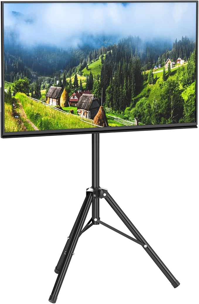 Amazon.com: Portable TV Tripod Stand Tilt Mount for 32 to 55 inch LCD ...