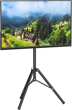 Amazon.com: Portable TV Tripod Stand Tilt Mount for 32 to 55 inch LCD ...