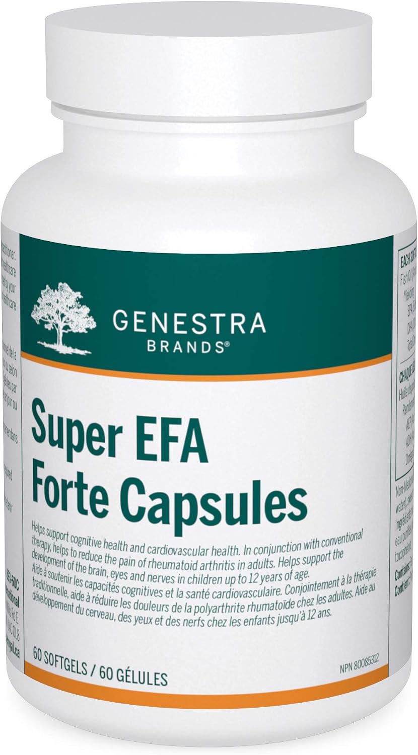 Genestra Brands - Super EFA Forte Capsules - Fish Oil Formula to ...