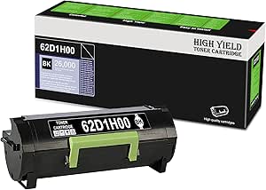Amazon.com: SLIKIA MX710 62D1H00 (621H) Black Toner Cartridge ...