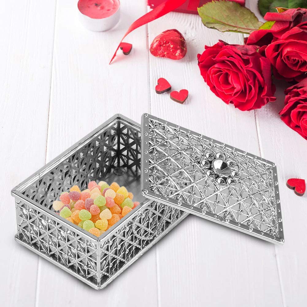 Amazon.com: Yosoo 12 Pieces Candy Boxes, Square Treasure Chest Shape ...