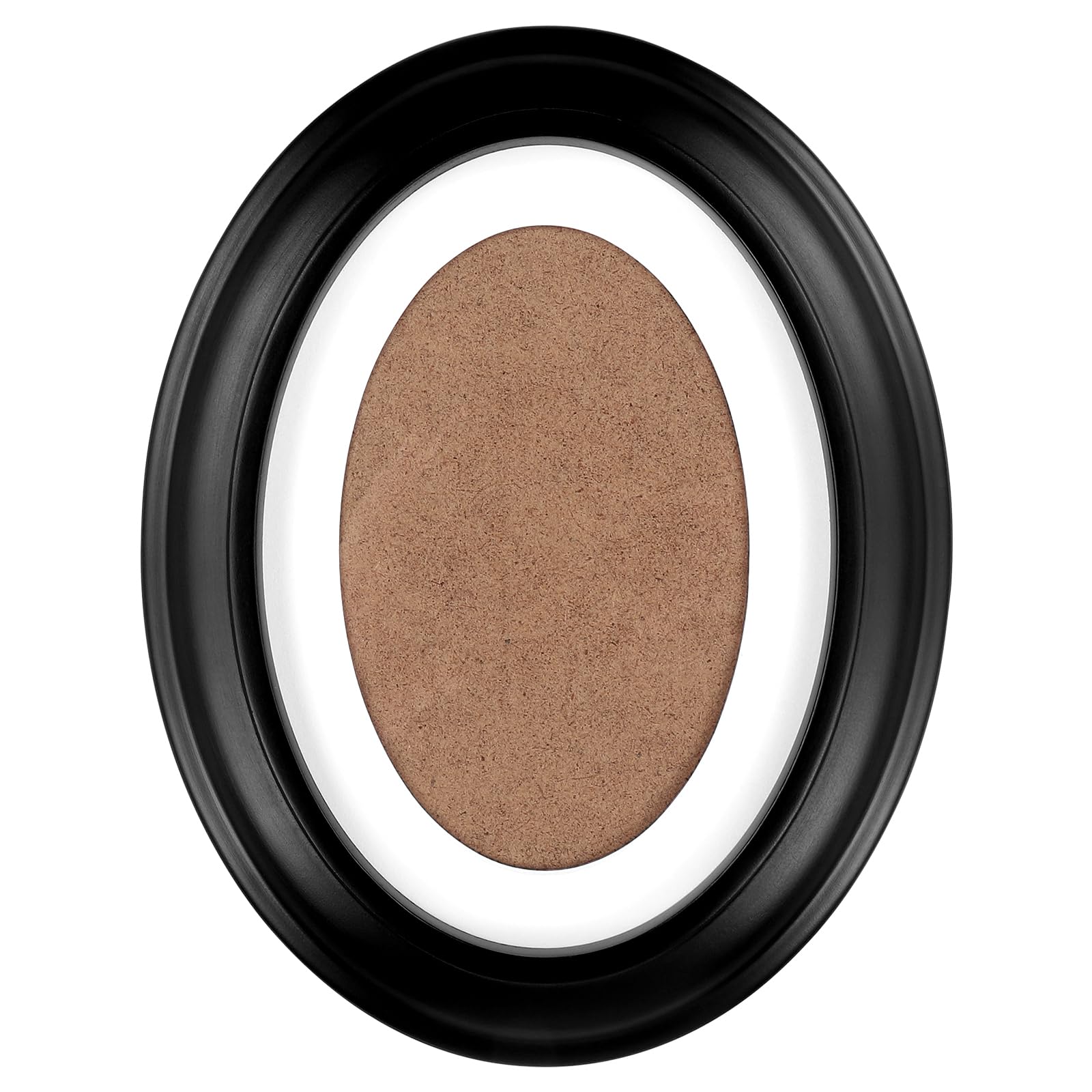 IMIKEYA 10 Inch Oval Frame Set With Seamless Nails Round Picture Frame ...