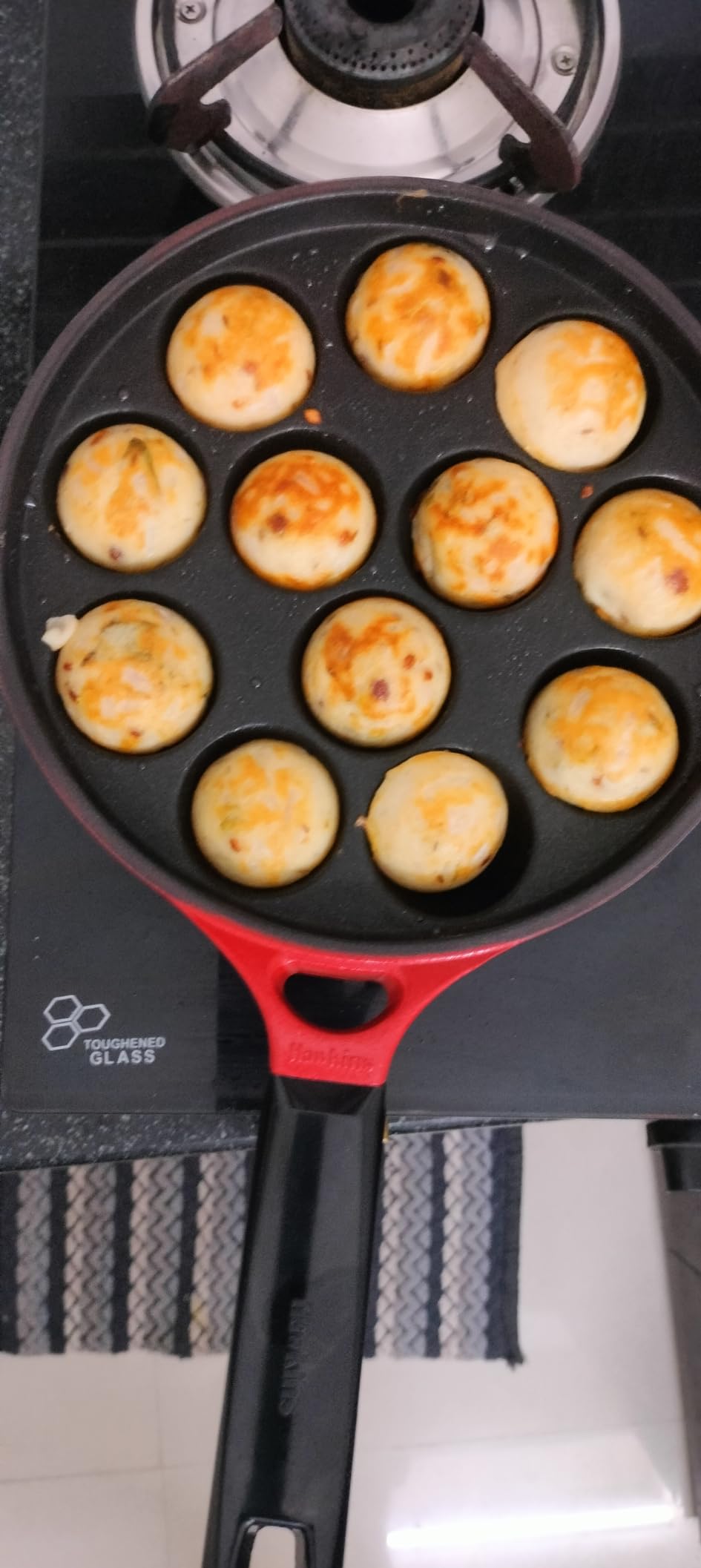 Buy Hawkins Nonstick Appe Pan with Glass Lid, 12 Cups, Diameter 22 cm ...