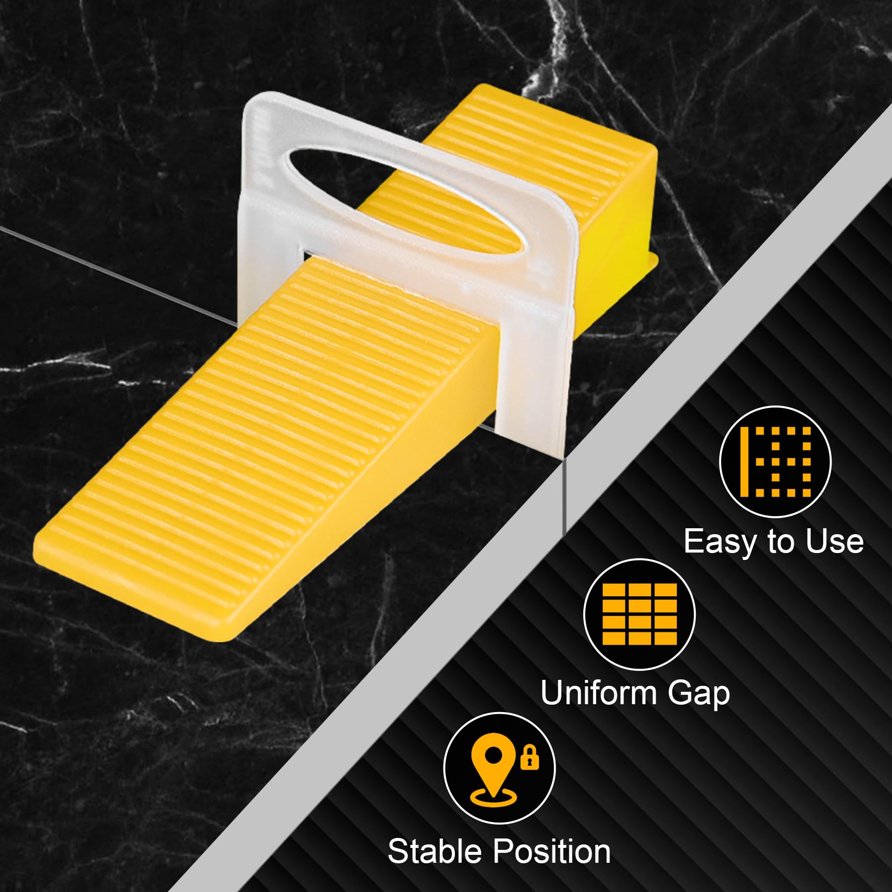 Snapklik.com : Dojobkinb Tile Leveling System Clips 1/8 Inch