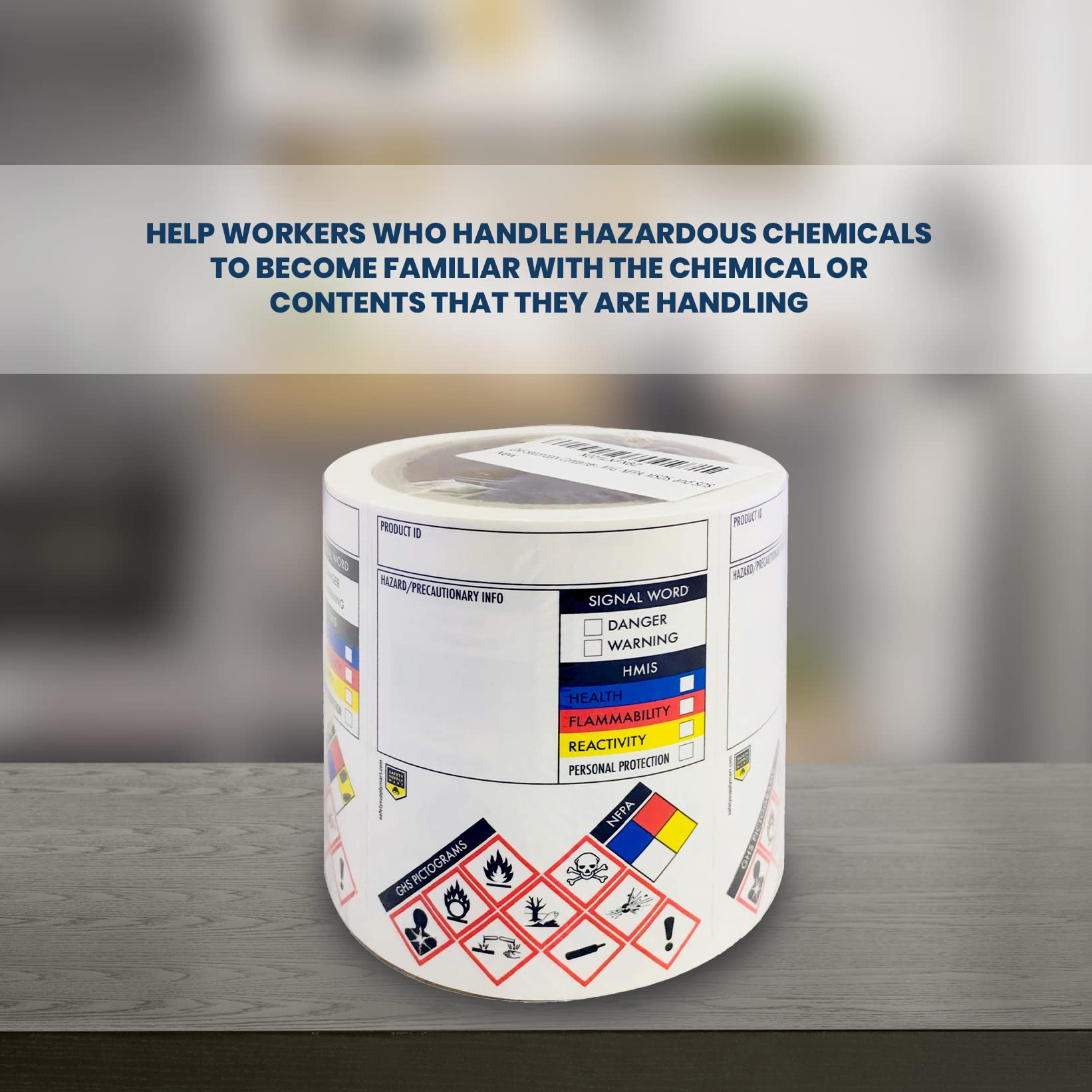 Snapklik.com : Performore SDS OSHA Chemical Safety Labels 3x4 Inch MSDS Stickers