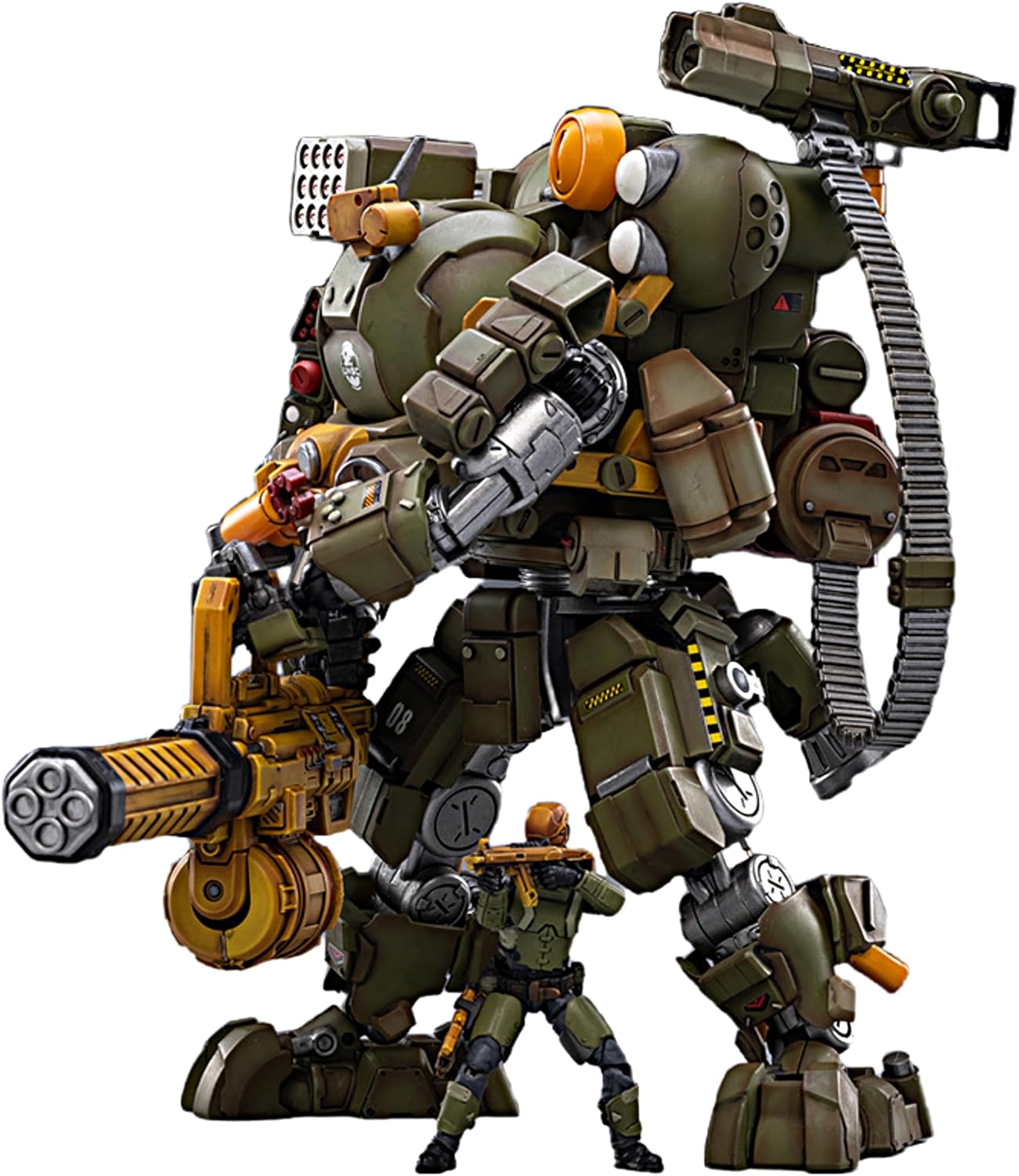 Amazon.com: JOYTOY 1/25 Action Figure Mecha Iron Wrecker 08 Heavy ...