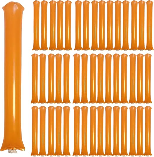 Amazon.com: ROSEBB 48pcs Round Head Boom Sticks Thunder Sticks Cheering ...