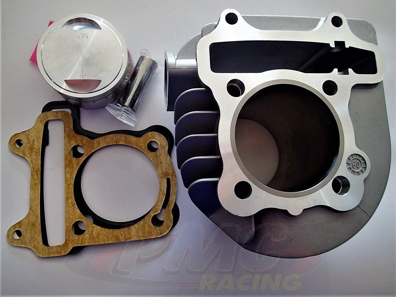 Amazon.com: Performance Cylinder Upgrade Kit GY6 Engines 157QMJ (165cc ...