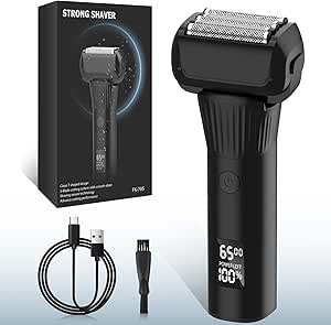 Amazon.com: Electric Razor for Men, 2-Speed 5-Blade Electric Shavers ...