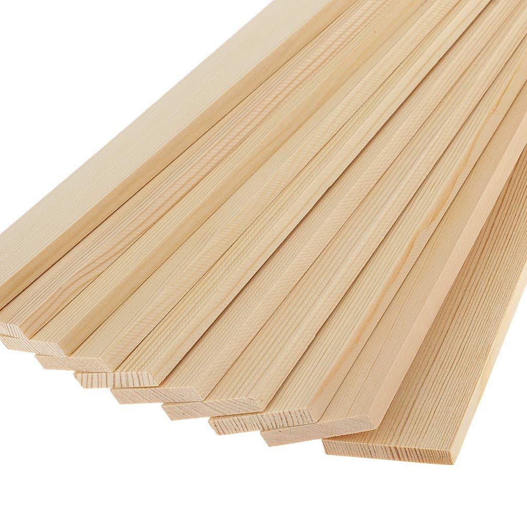 Pravi Natural Pine Wood Rectangle Board Panel for Arts Craft -60 cm (20 ...