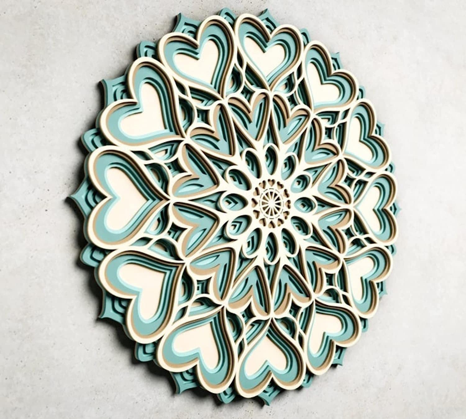 Layered Wood Cutouts Patterns Haoser Wooden Crafts Solid Design Double
