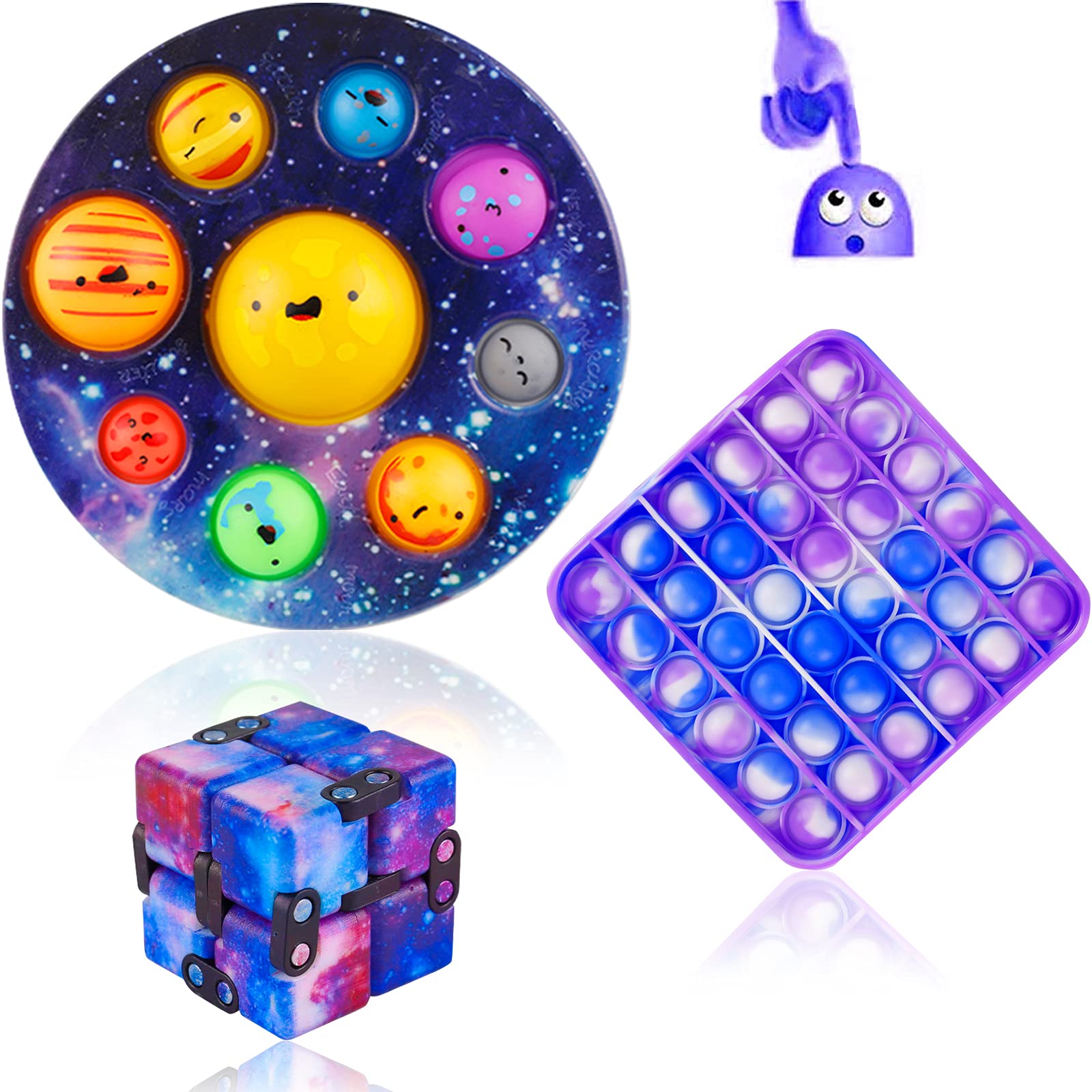 Pop Toys Gift Infinity Toy Cubes Sensory Pack Plastic Push | Desertcart ...