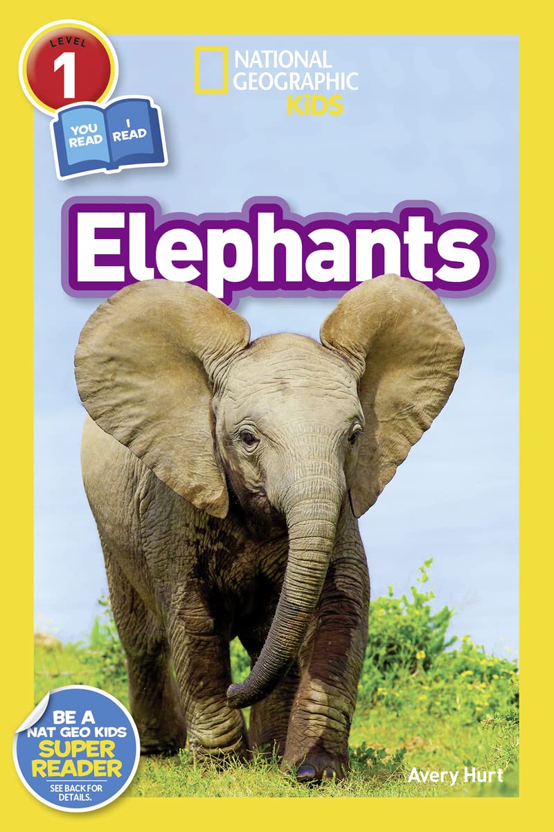 Amazon.com: Elephants (National Geographic Kids Readers, Level 1 ...