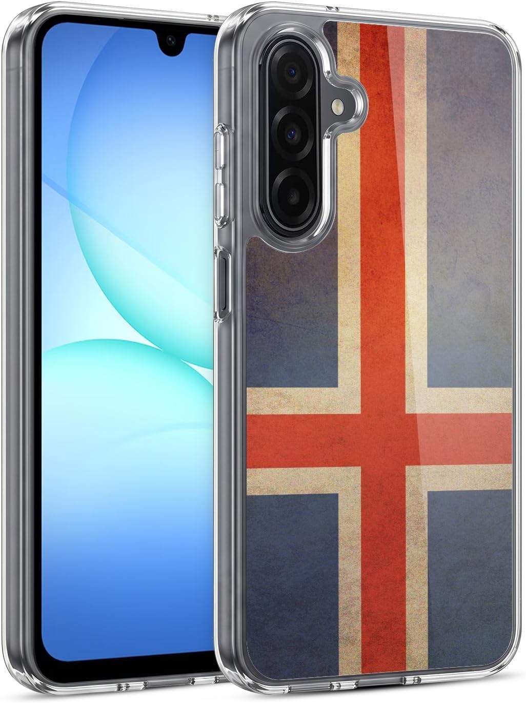 Head Case Designs Island Islandisch Vintage Fahnen 4 Gel Handyhülle ...