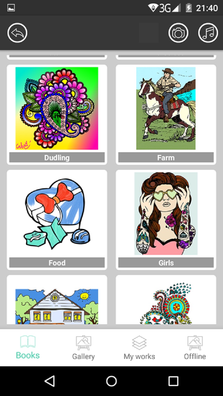 Paper Brush Painting and Coloring Games - App on Amazon Appstore