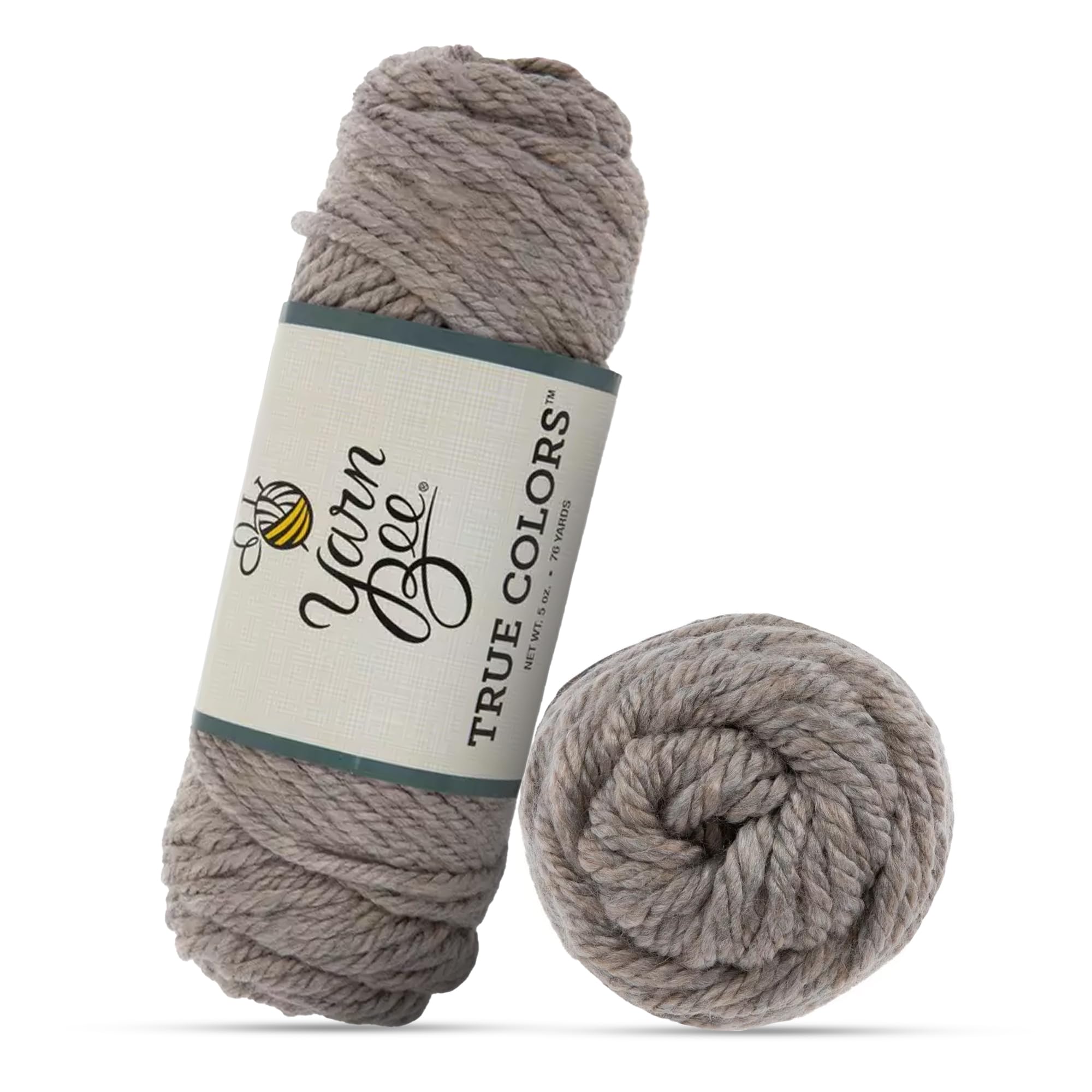 Amazon.com: Yarn Bee 6 - Super Bulky Yarn for Crocheting & Knitting ...