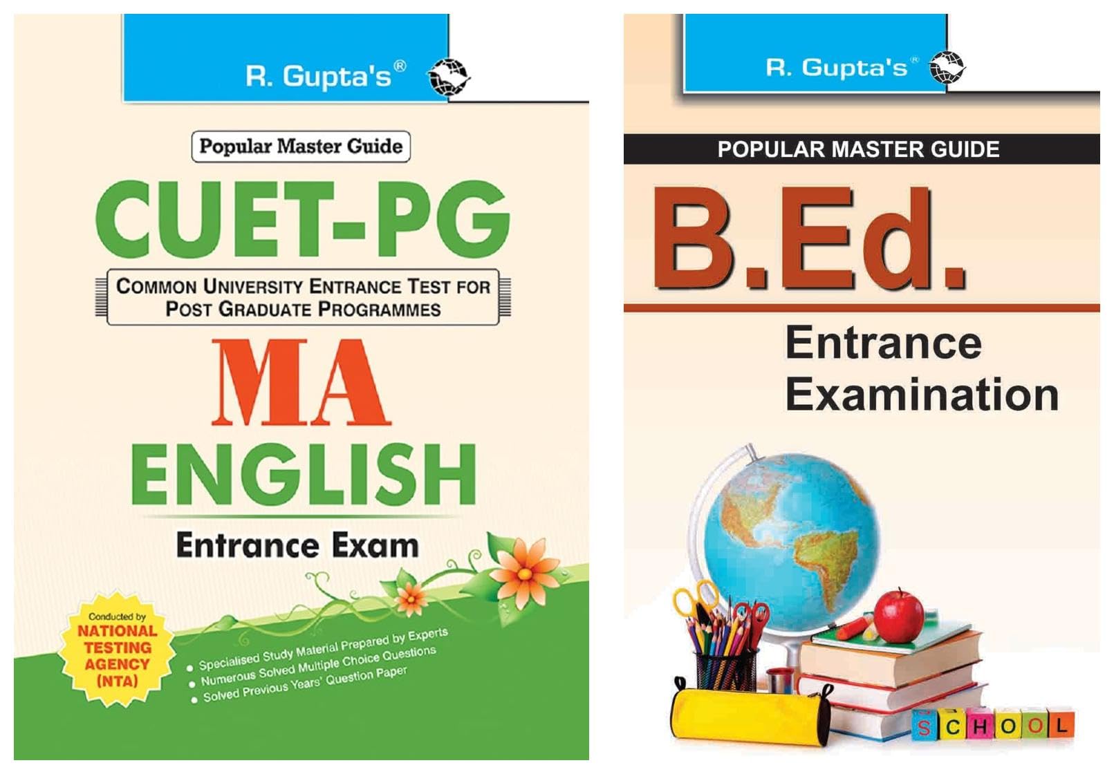 CUET-PG : MA English Entrance Exam Guide & B.Ed. Entrance Exam Guide ...