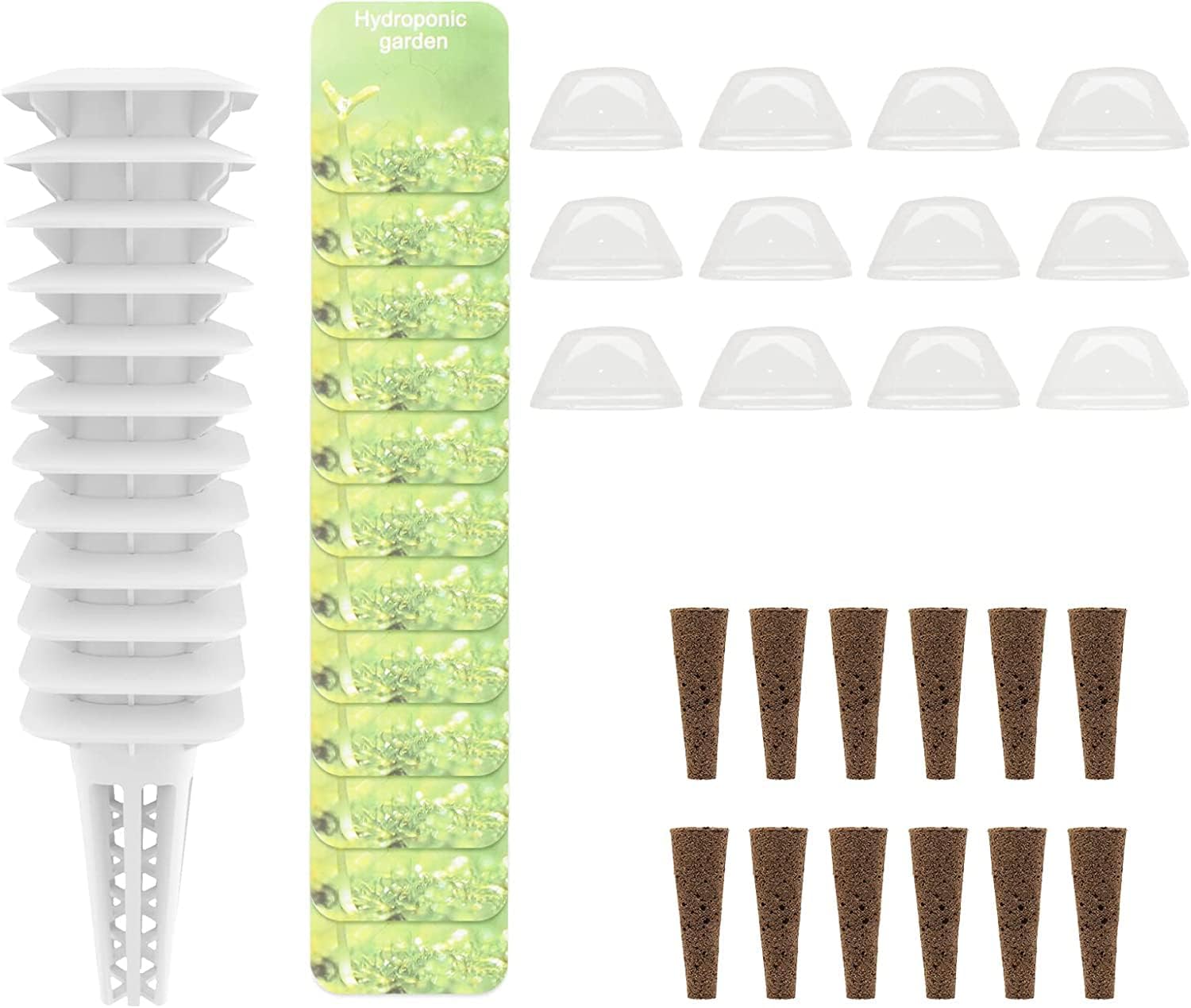 Amazon.com : Rainpoint 156pcs Gardening Seed Pods kit for Hydroponics ...