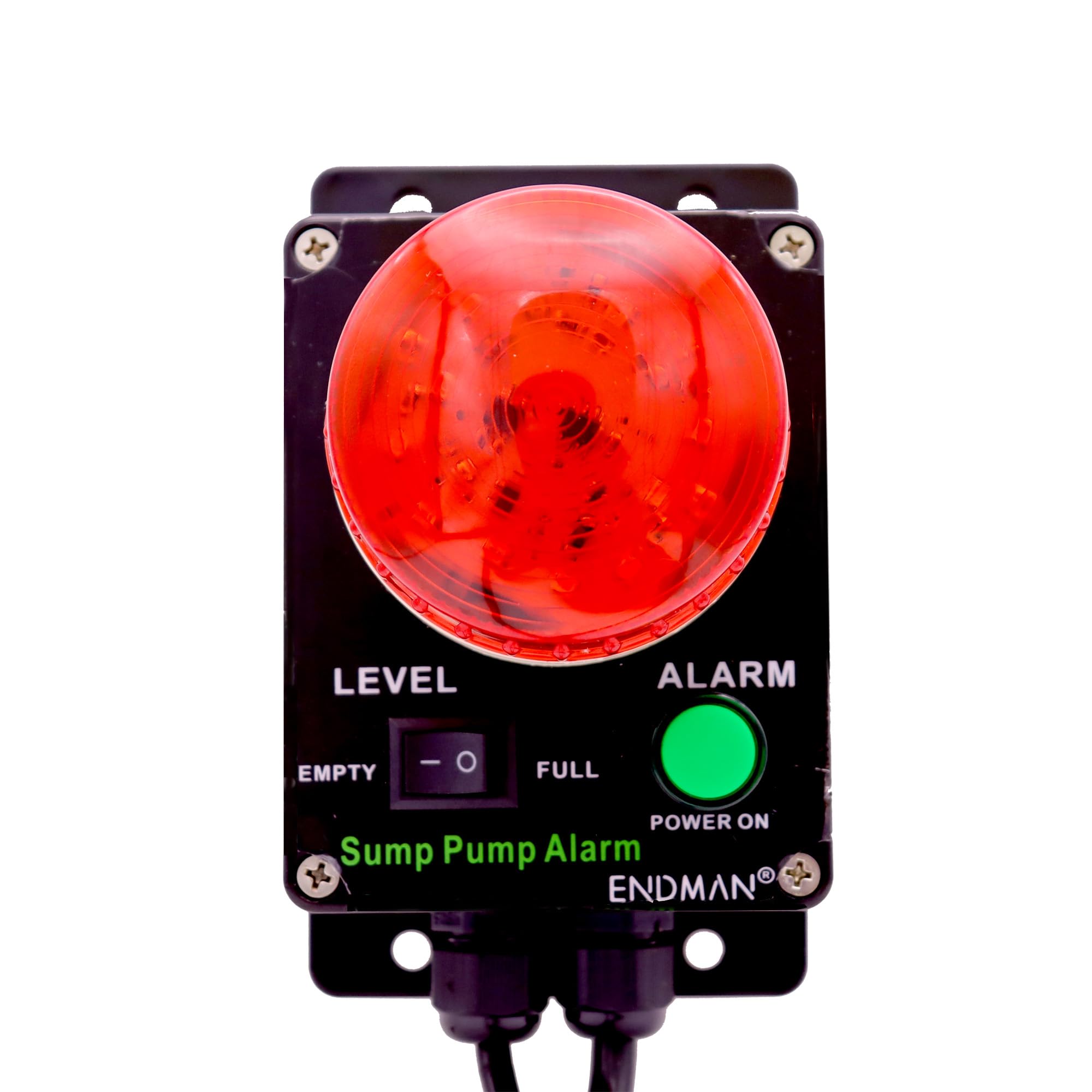Sewage Pump Alarm 110V Sump Pump Alarm With 30-110dB Siren - Water ...