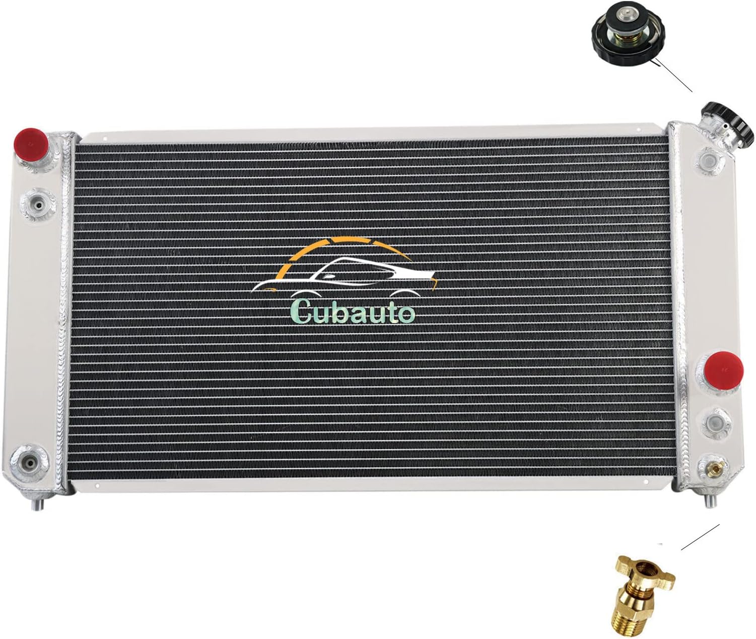 Amazon.com: Cubauto Aluminum Radiator for 1994-2005 2004 Chevy Blazer ...