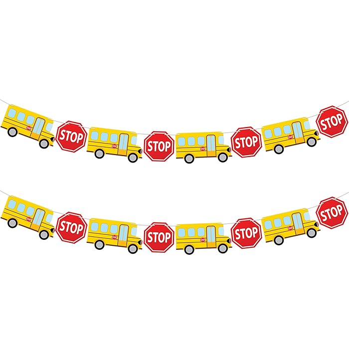 Buy Back to School Garland for Classroom Decorations -10 Feet, No DIY ...