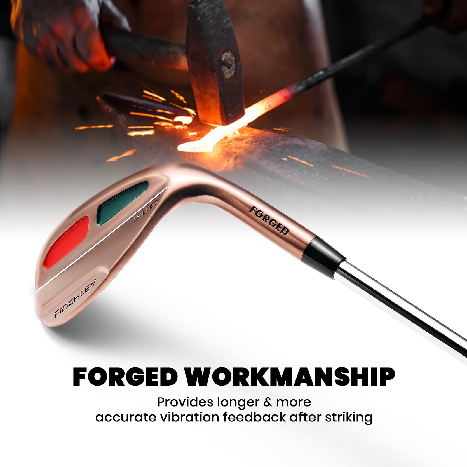 FINCHLEY Forged Golf Wedge Set - 52/56/60 Degree Wedges for Men and ...