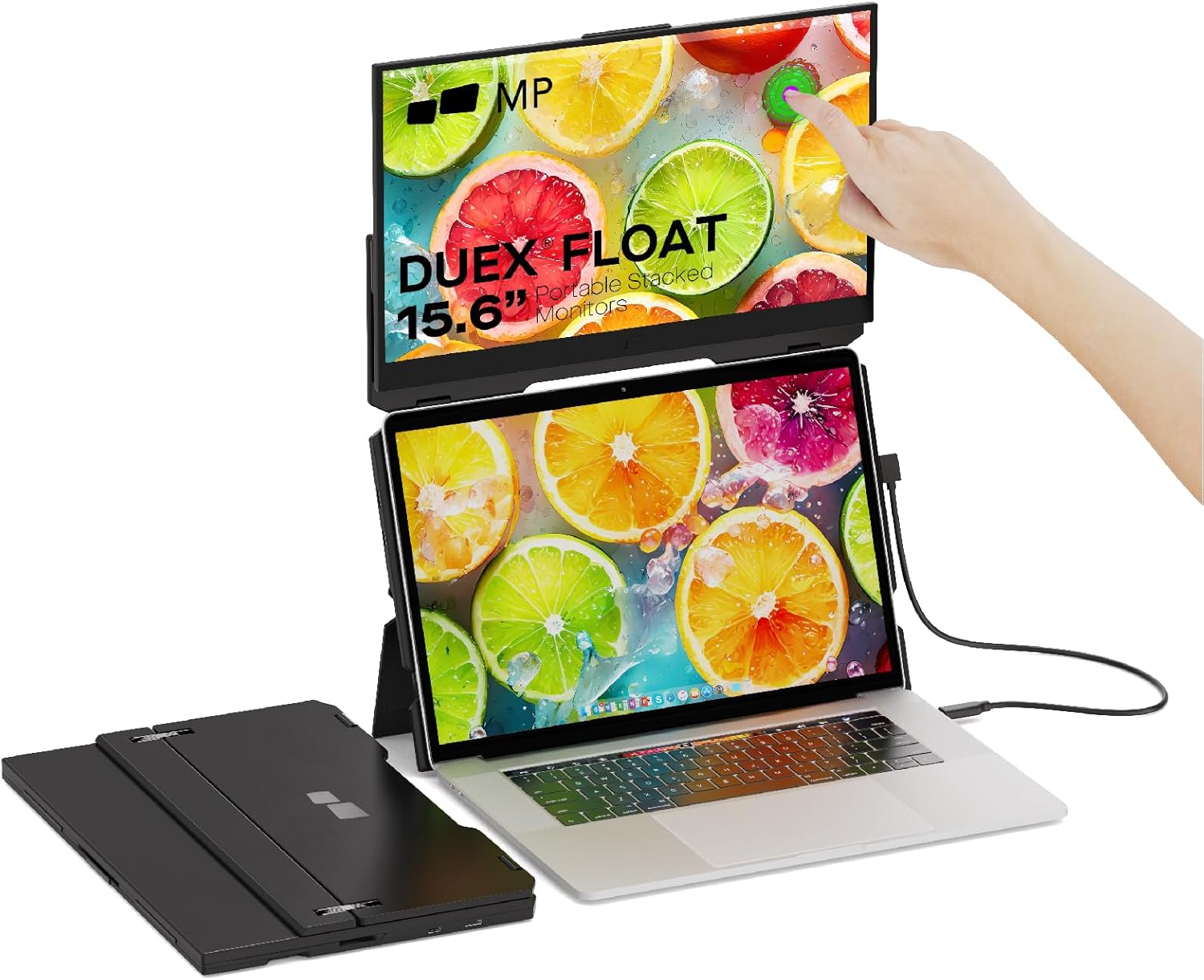 Duex Float Mobile Pixels 15.6" Portable Stacked Monitor Instruction Manual