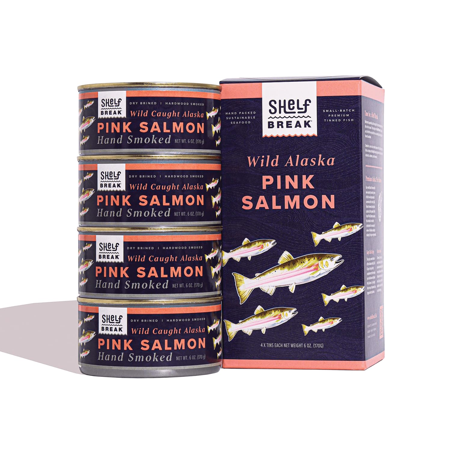 Amazon.com: Wild Alaska Hand Smoked Pink Salmon, 6 oz (4 pack ...