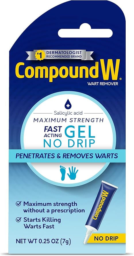 Amazon.com: Compound W Maximum Strength Fast Acting Gel Wart Remover, 0 ...