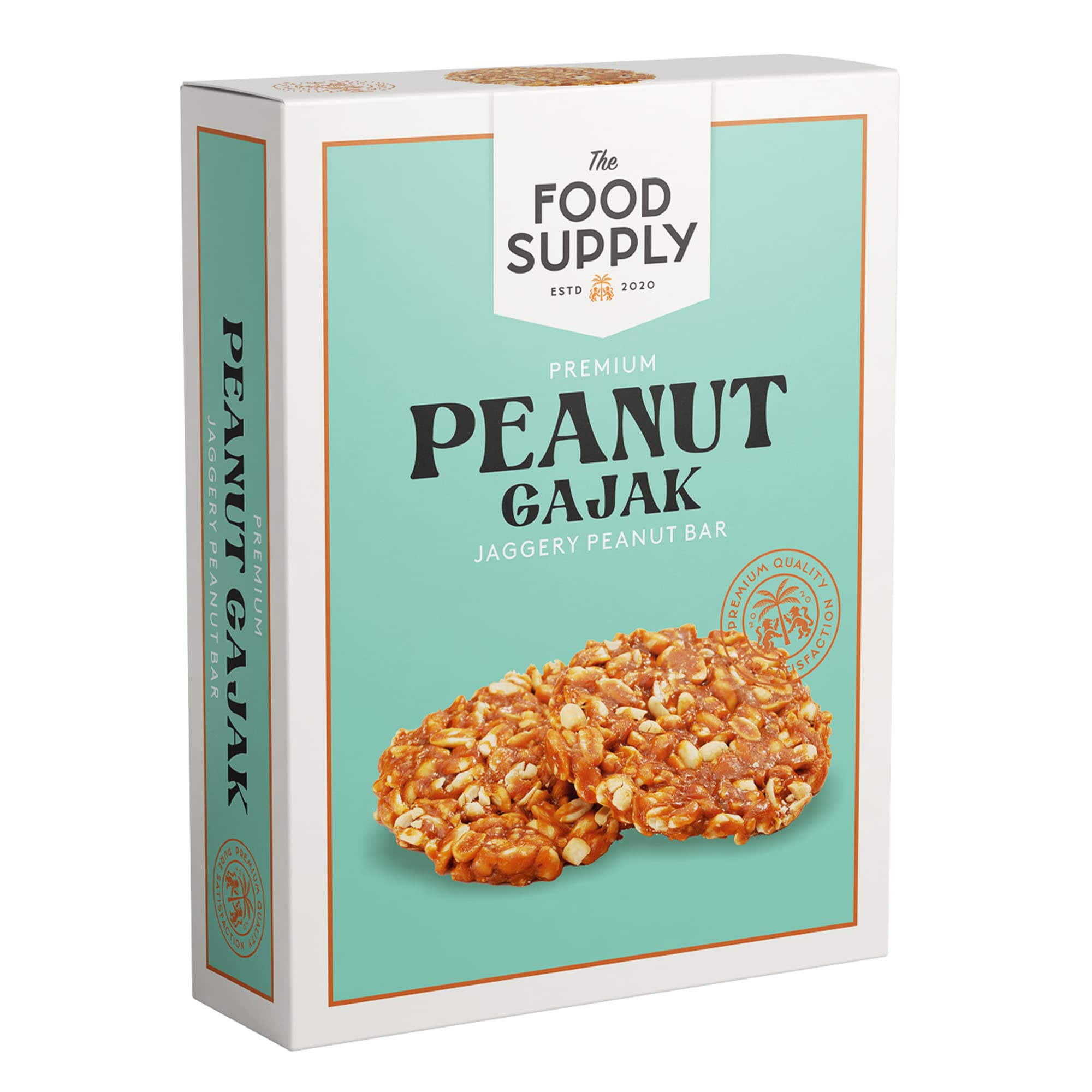 Buy The Food Supply Jaggery Peanut Bar Protein Bar - Made out of 100% ...