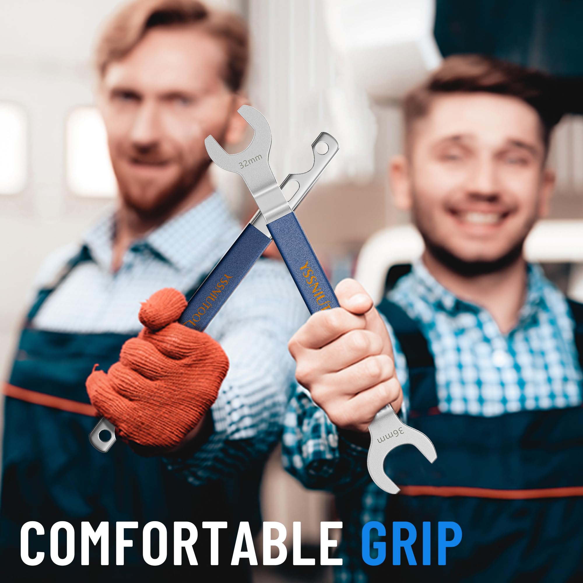 Snapklik.com : Fan Clutch Wrench Set,32mm & 36mm Wrenches - Essential ...