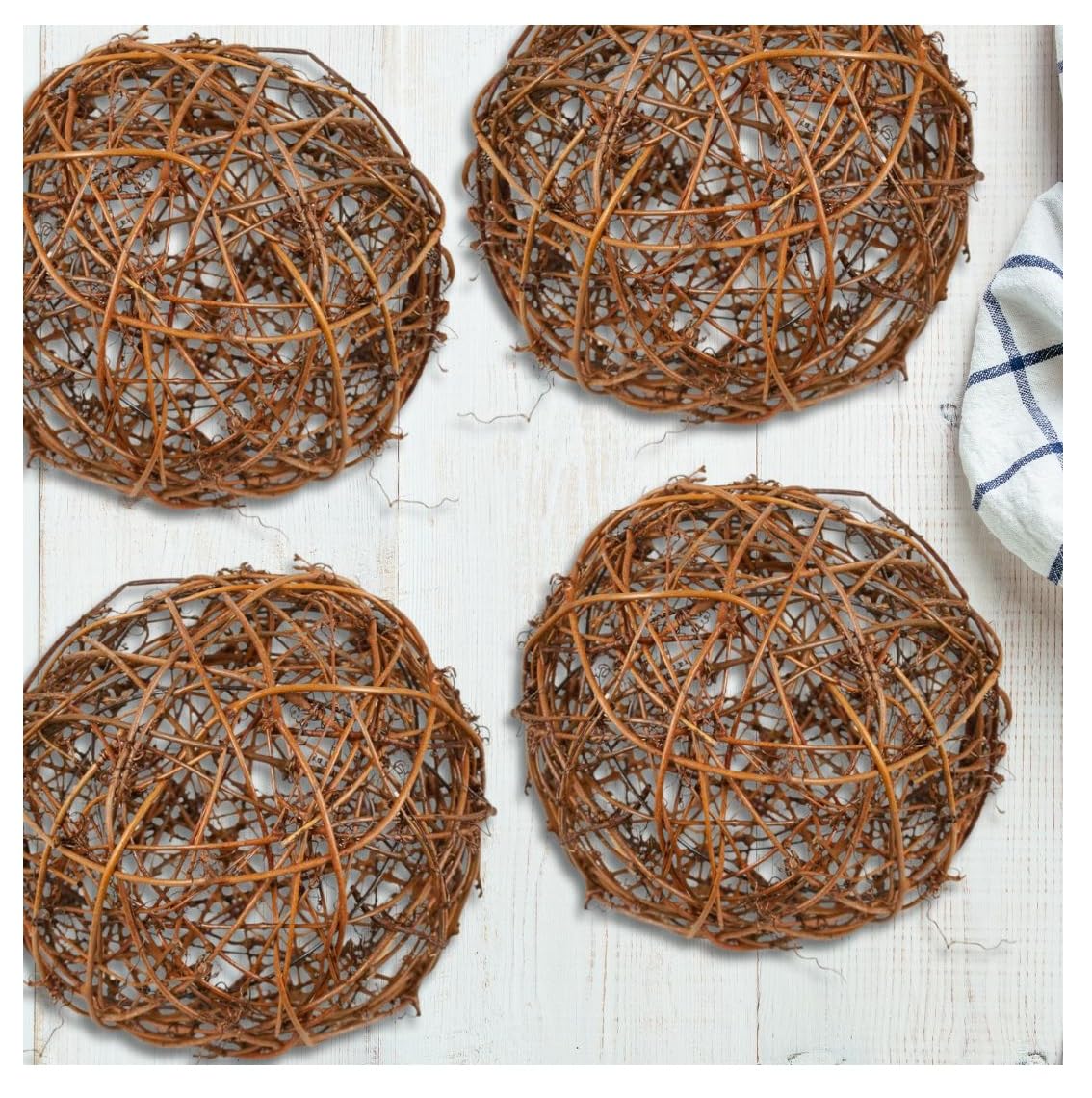 Amazon.com: Factory Direct Craft Decorative Natural Grapevine Twig ...