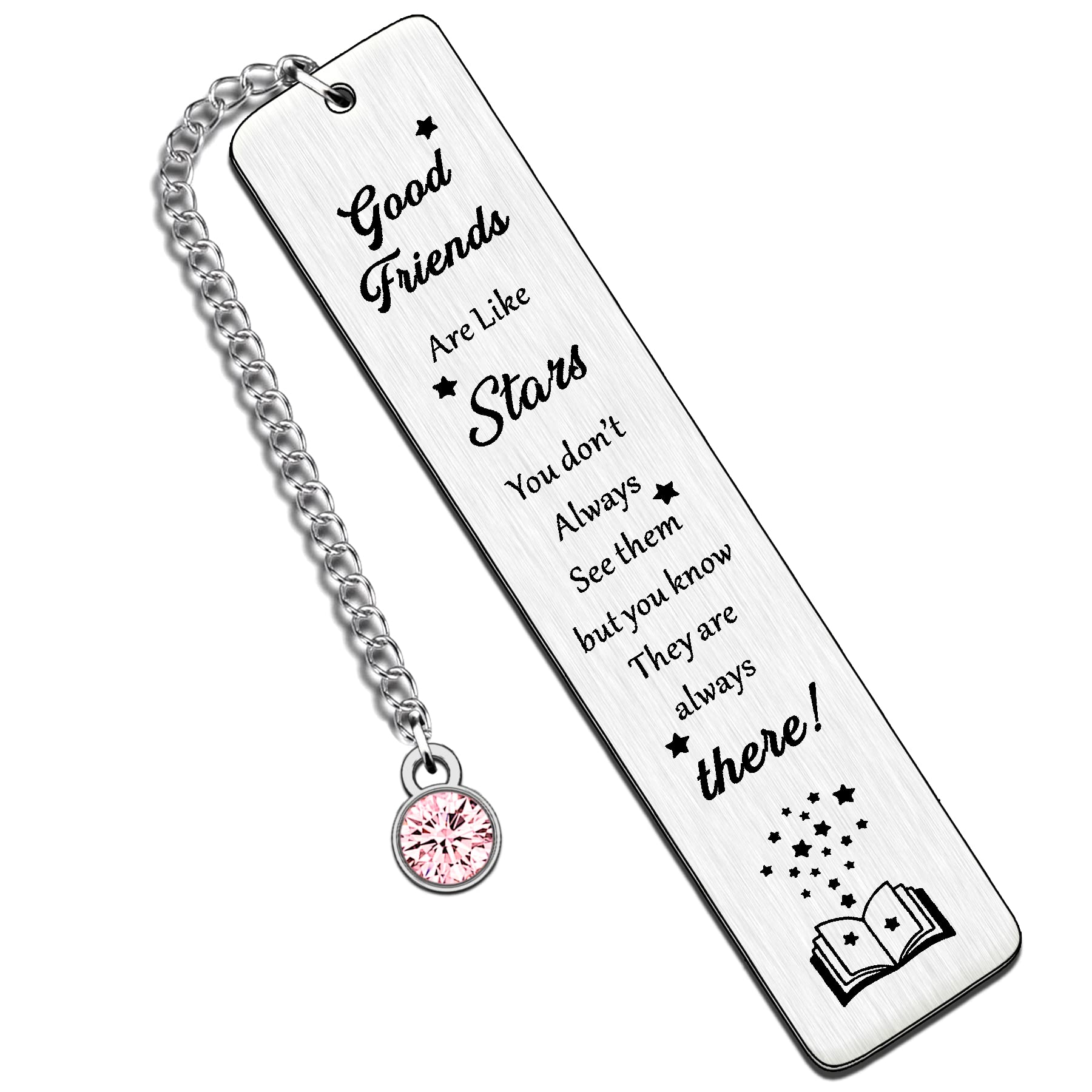 HULALA Best Friend Bookmark Gifts for Women Girls Birthday Christmas ...