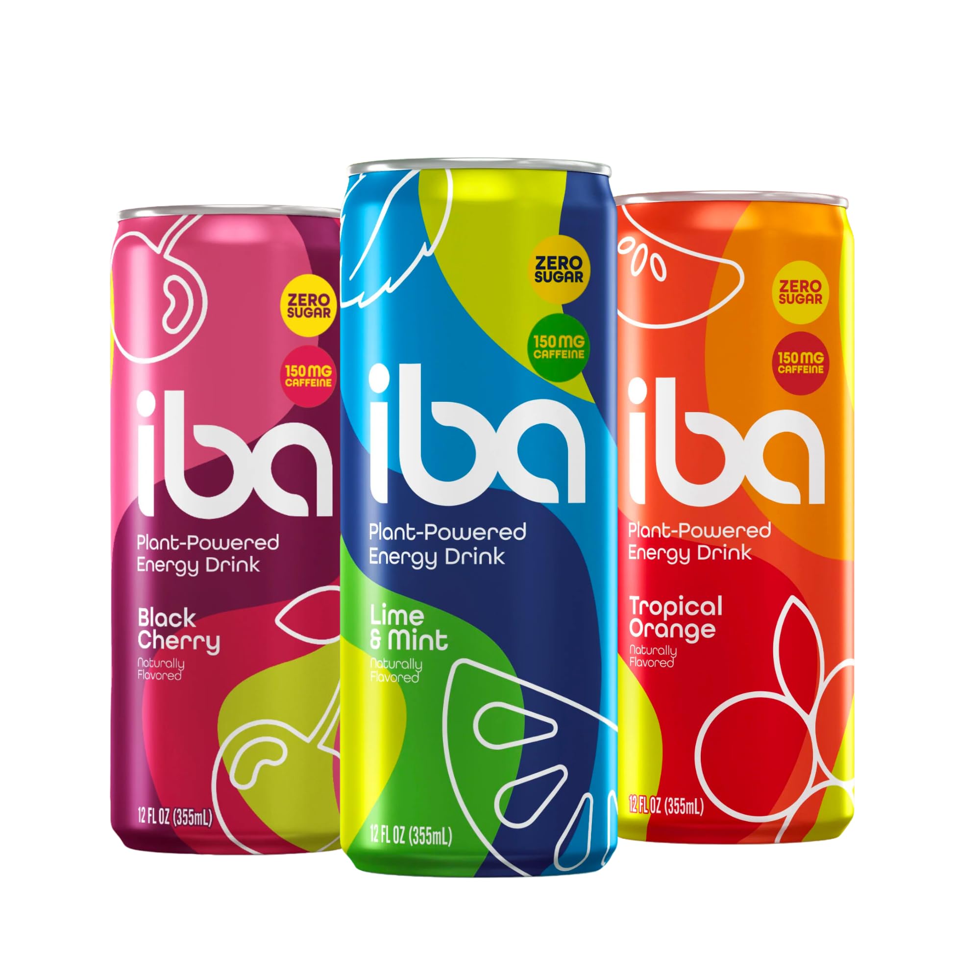 Amazon.com : iba Healthy Energy Drink, Variety Pack, Clean Energy, 0 ...