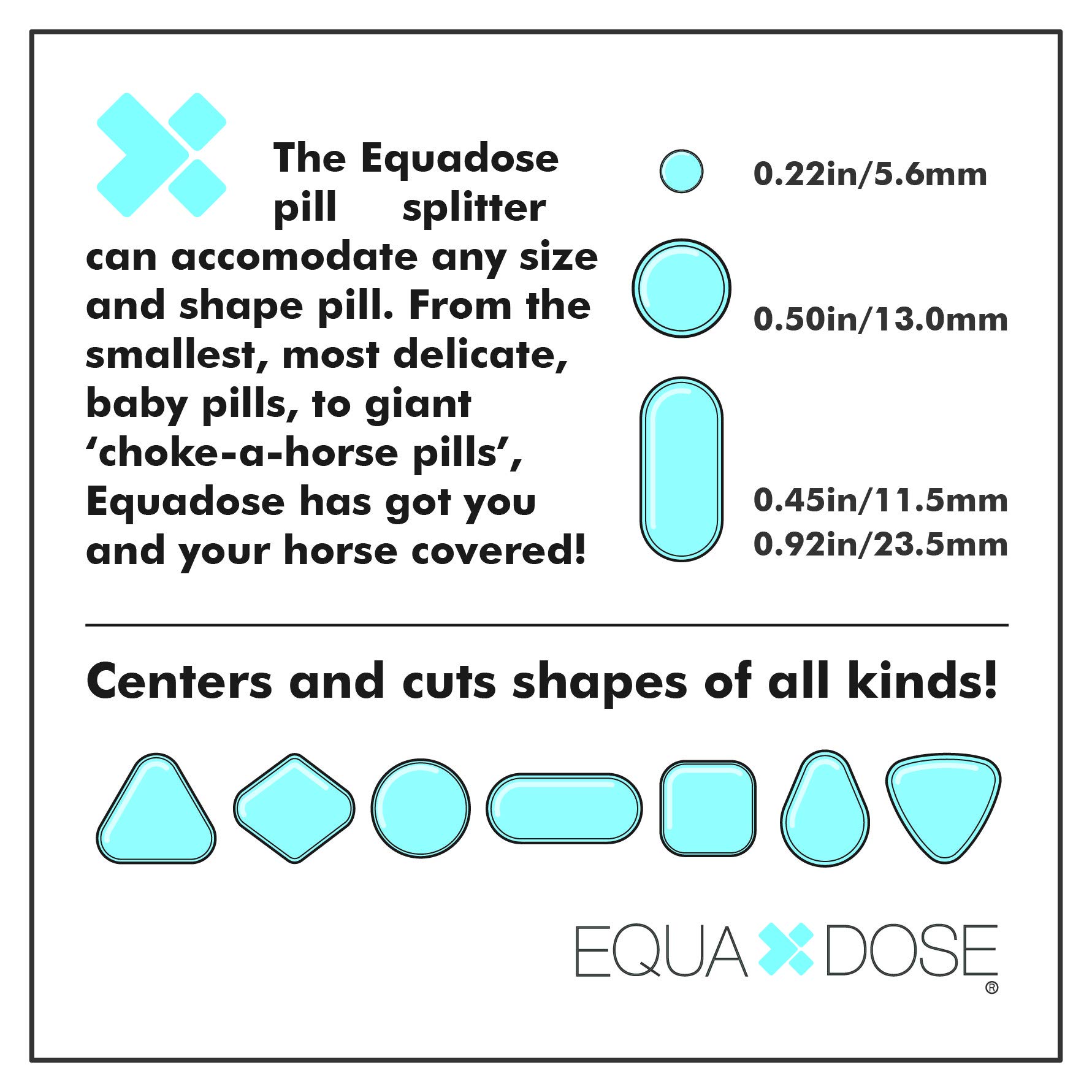 The EQUADOSE Pill Cutter V2. A New Kind of Pill Splitter with Double ...