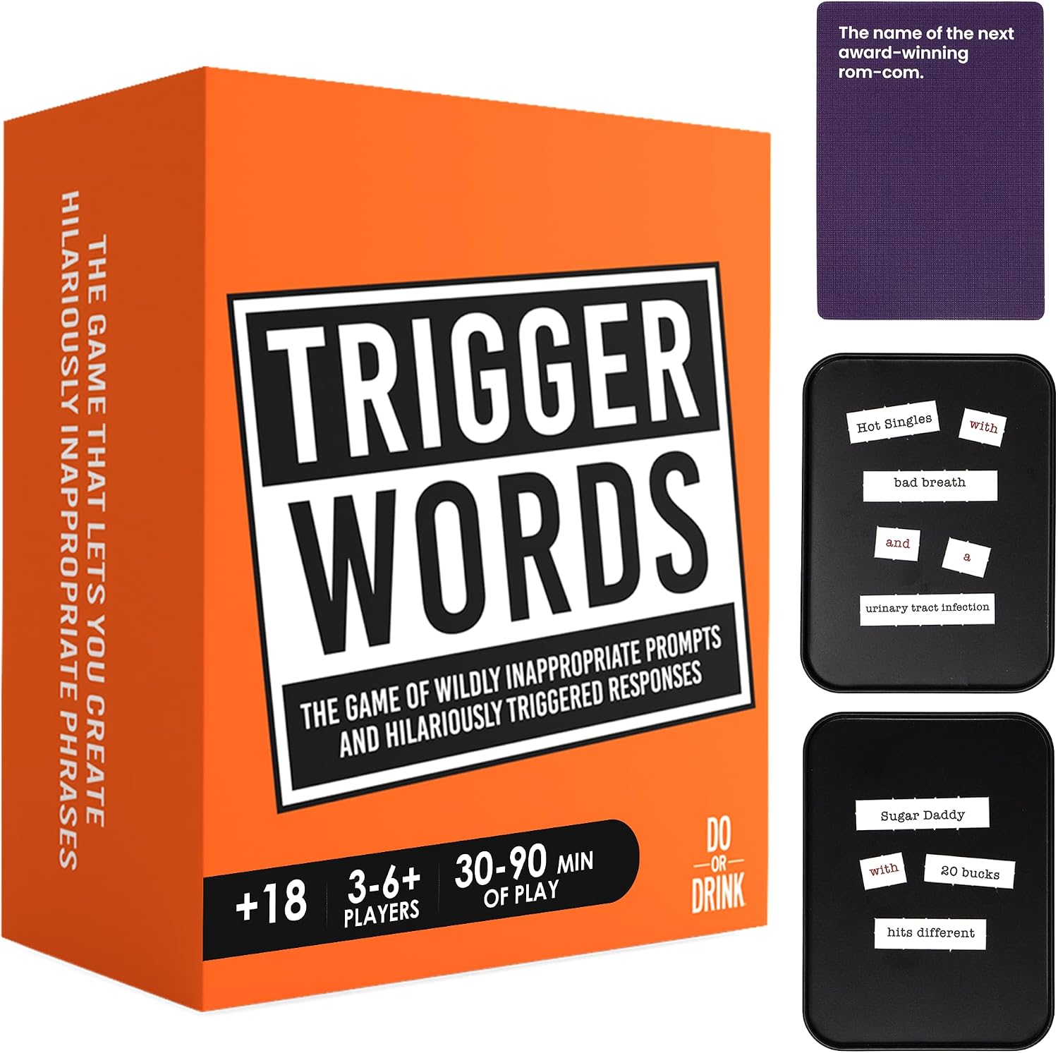 Amazon.com: Trigger Words - Magnet Game with Hilarious Prompts and ...