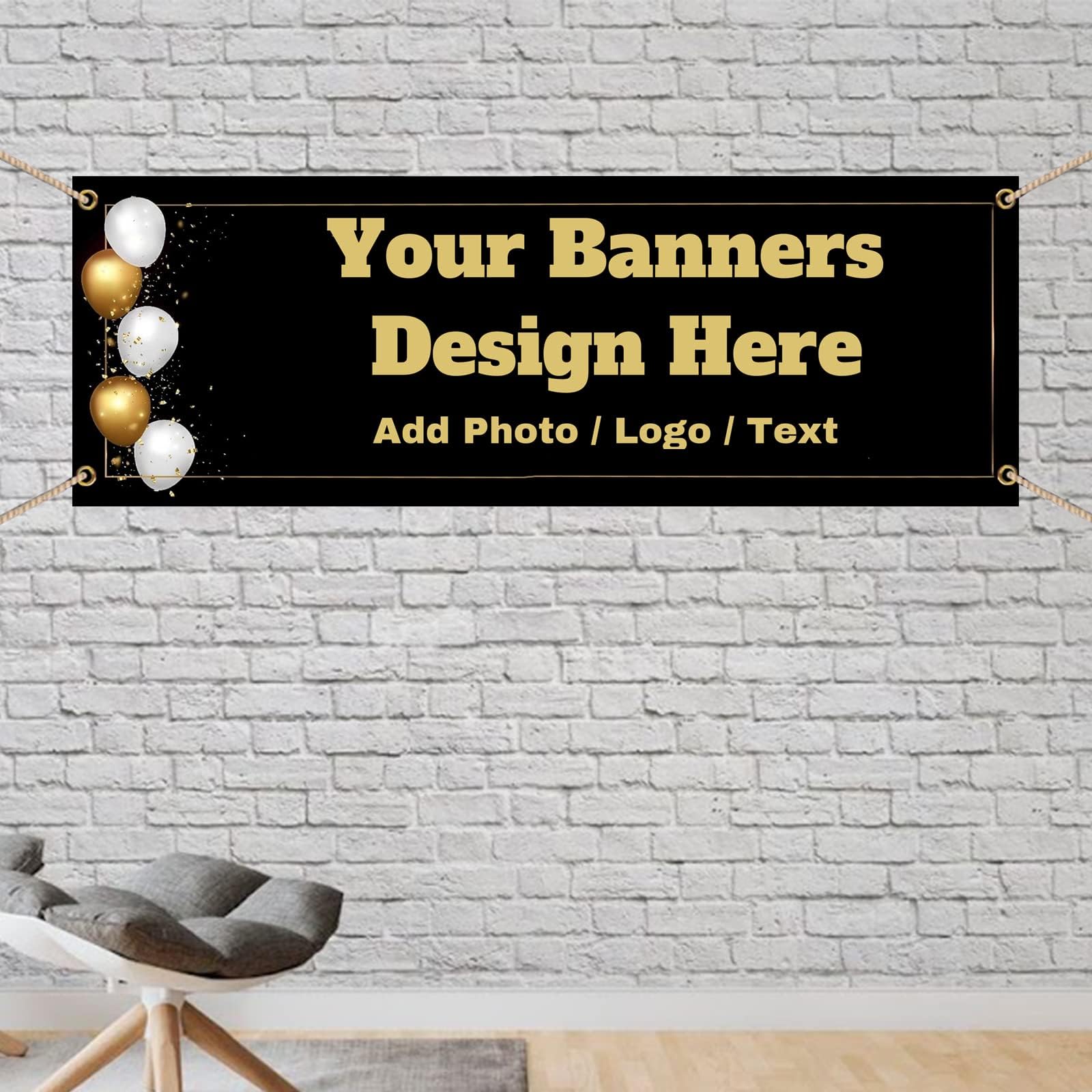 Amazon.com: Midkepf Custom Banners and Signs, Personalized Banner with ...
