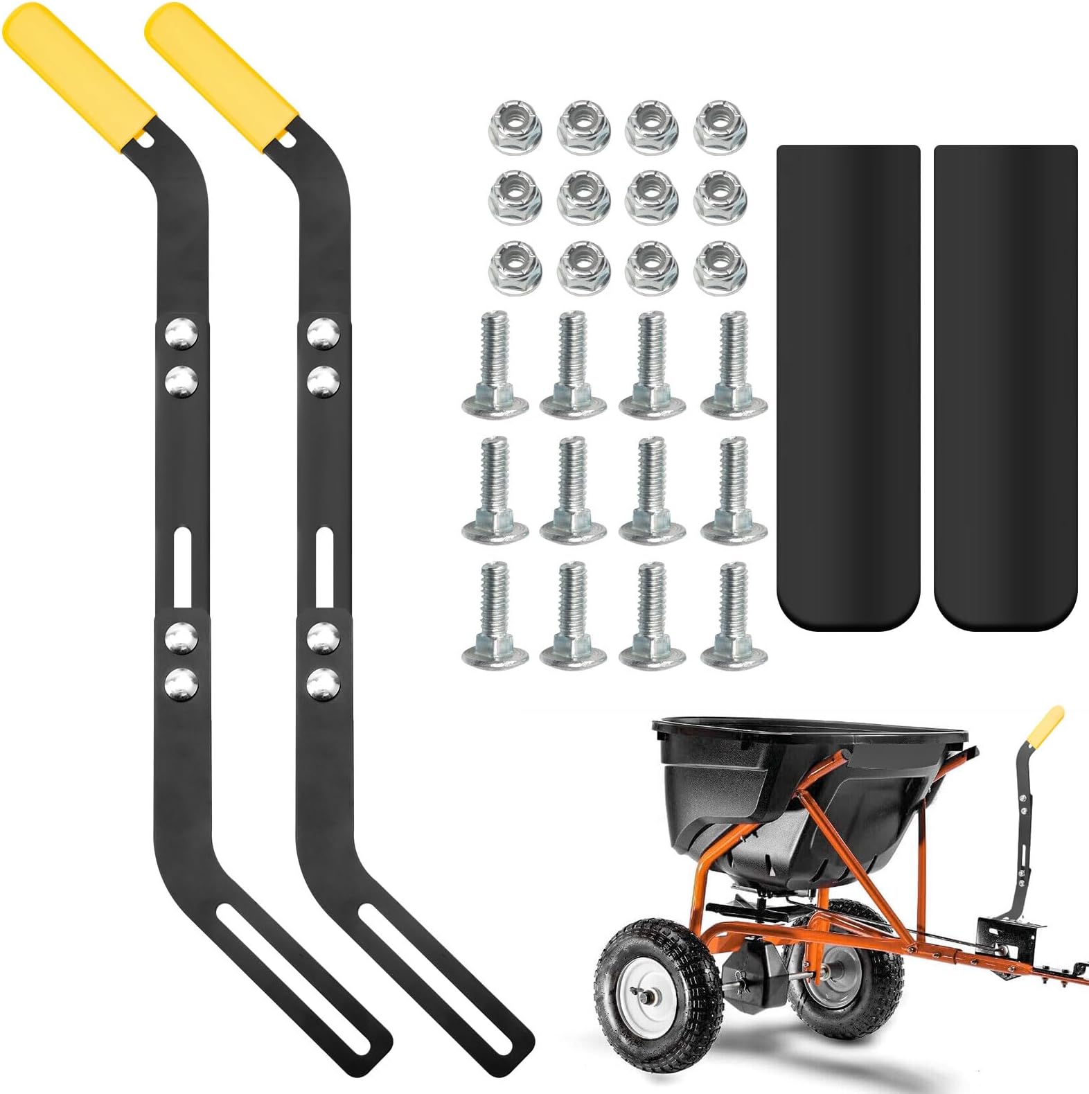 Amazon.com : XINKE Tow Behind Spreader Handle Extension Kit Compatible ...