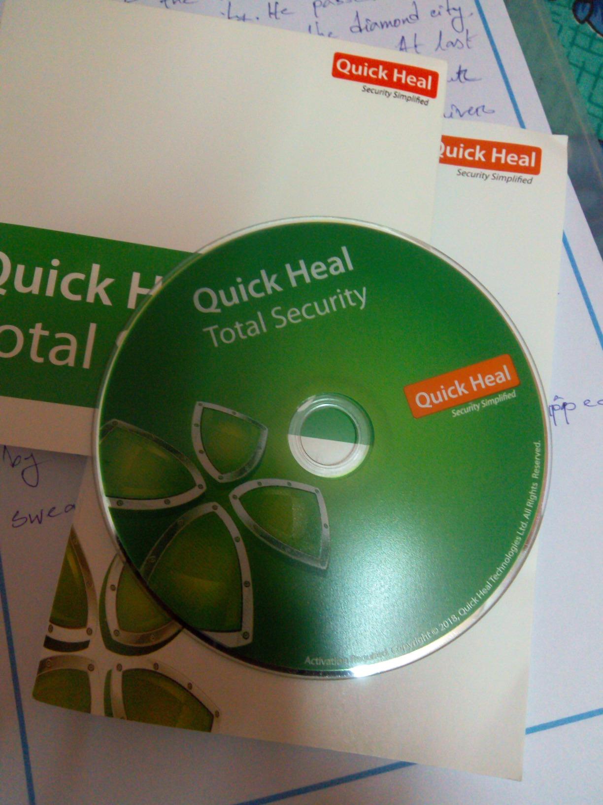 Quick Heal | Total Security Latest Version | 3 Users | 1 Year (Physical ...