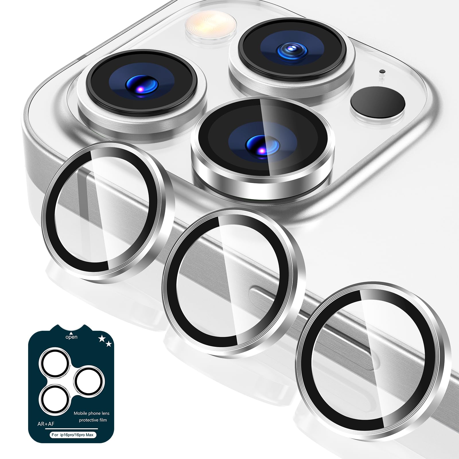 Amazon.com: Tensea for iPhone 16 Pro/iPhone 16 Pro Max Camera Lens ...