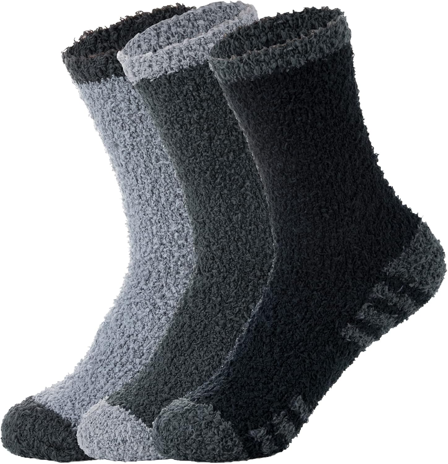 Amazon.com: Century Star Fuzzy Socks Non Slip Socks for Men Super Soft ...