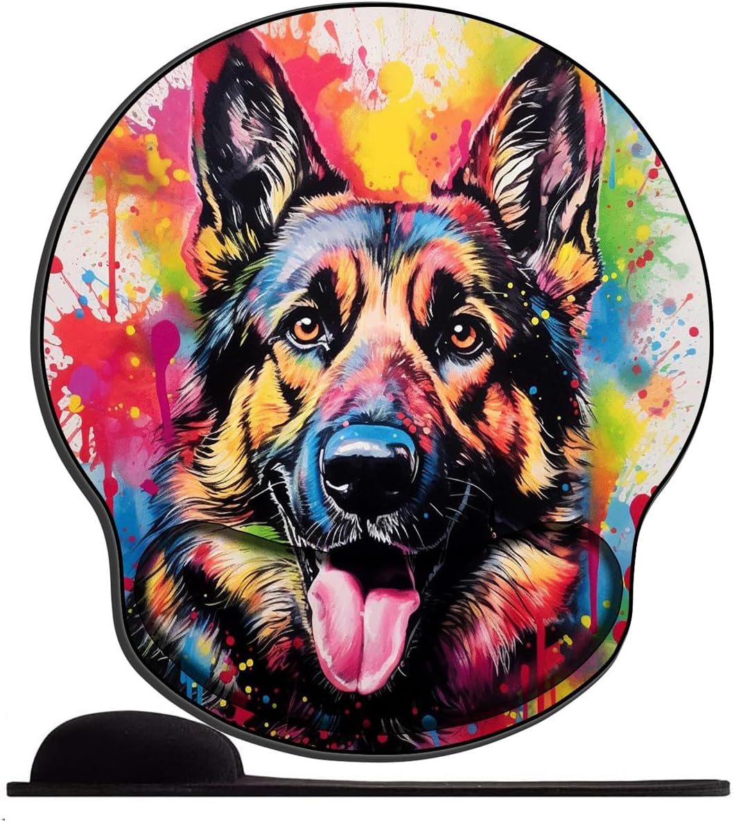 Amazon.com : 3D Mouse Mat with Wrist Rest Support Gaming Mouse Pad，with ...