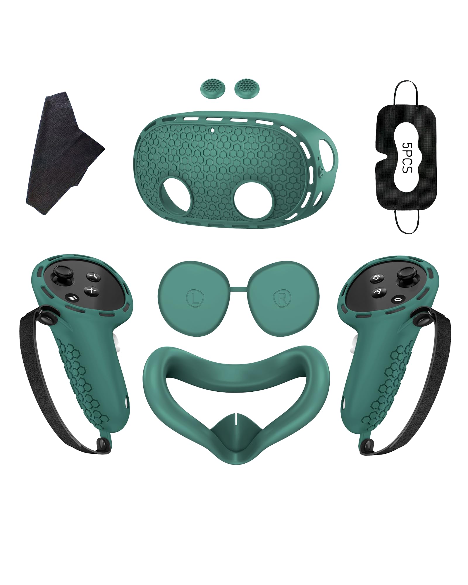 Amazon.com: for Meta Quest 3s Accessories,BOVUGAC Silicone face Cover ...