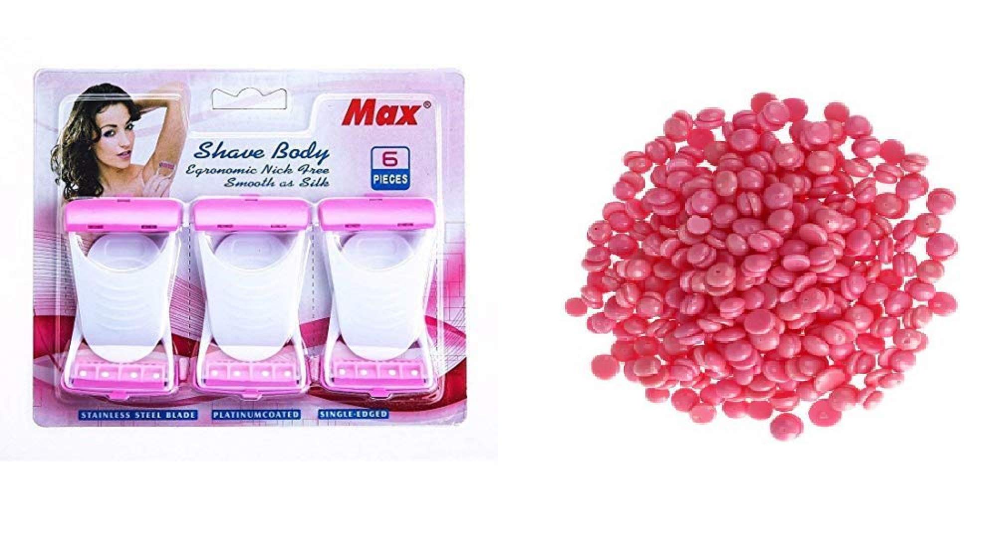 Disposable 6 Blades Body & Bikini Shaving Razor For Women And Hair ...