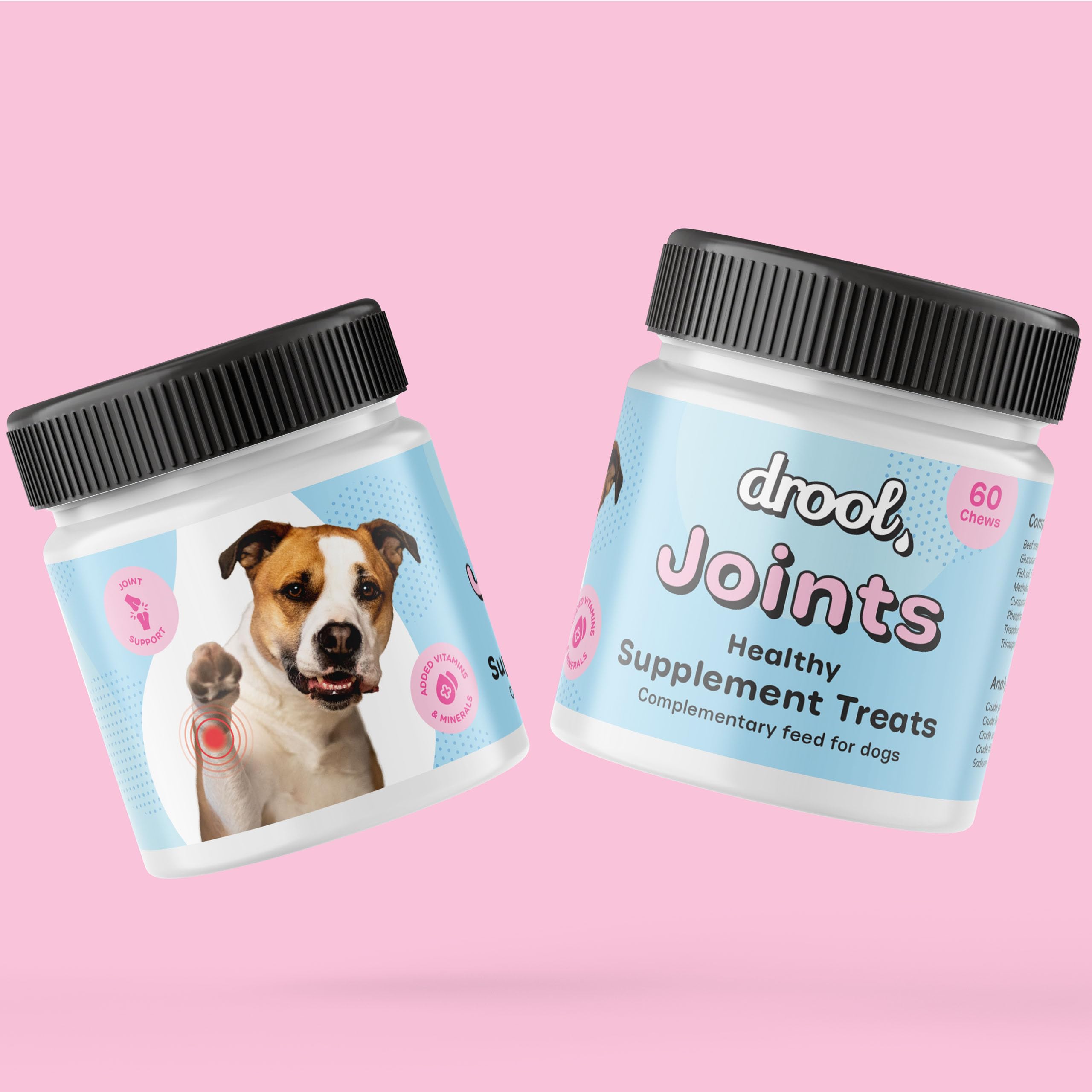 Drool Pet Products | Joints Healthy Supplement Treats for Dogs | Beef ...