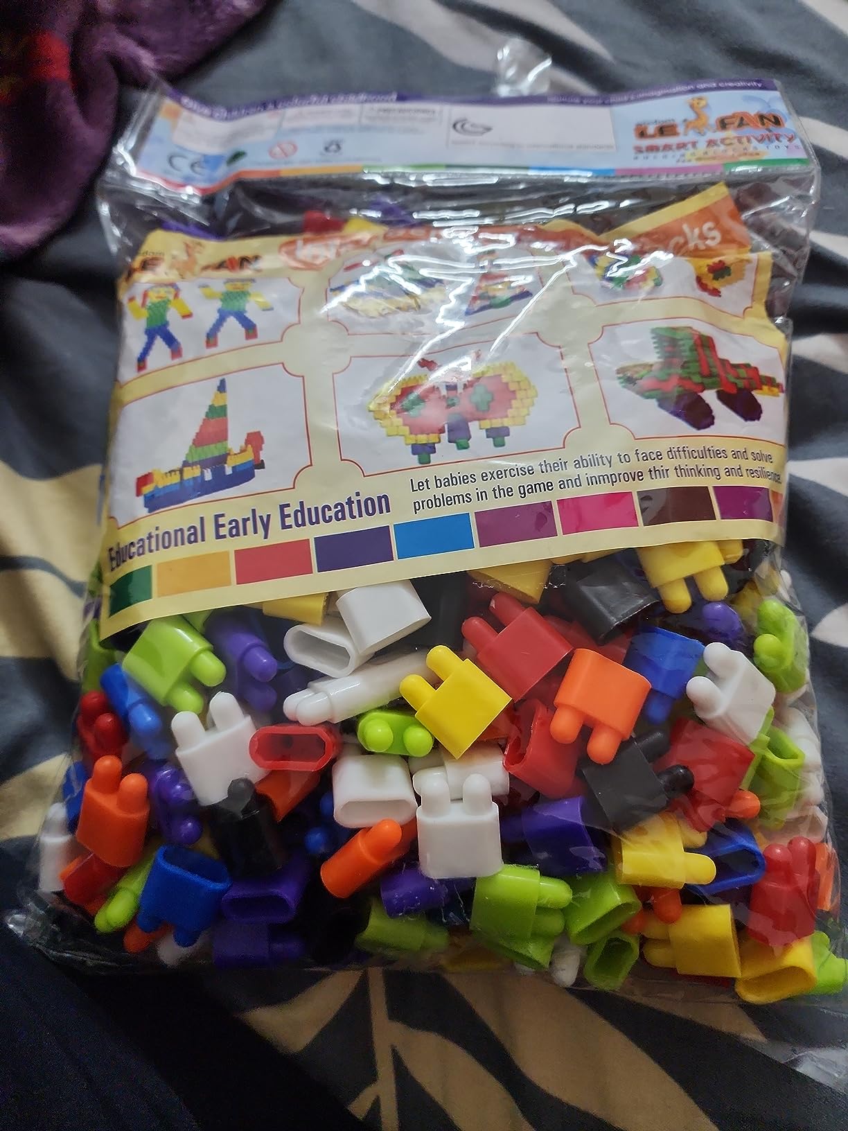 Buy Tod2Teen DIY Jumbo Pack of 500+ Bullet Shape Educational Building ...